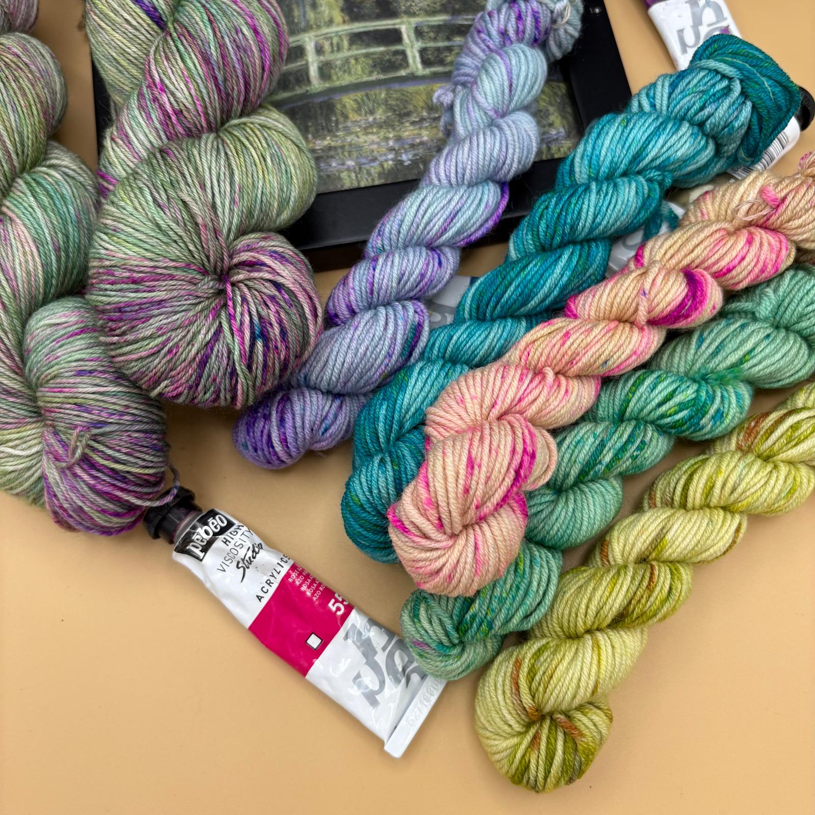 The Yarn Artist - Hand Dyed Yarn - New Yarn