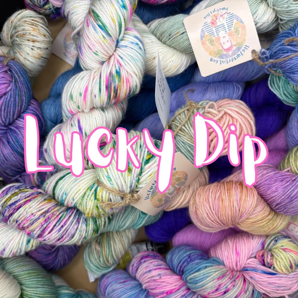 Yarn Lucky Dip - 100g Skein – The Yarn Artist - Hand Dyed Yarn